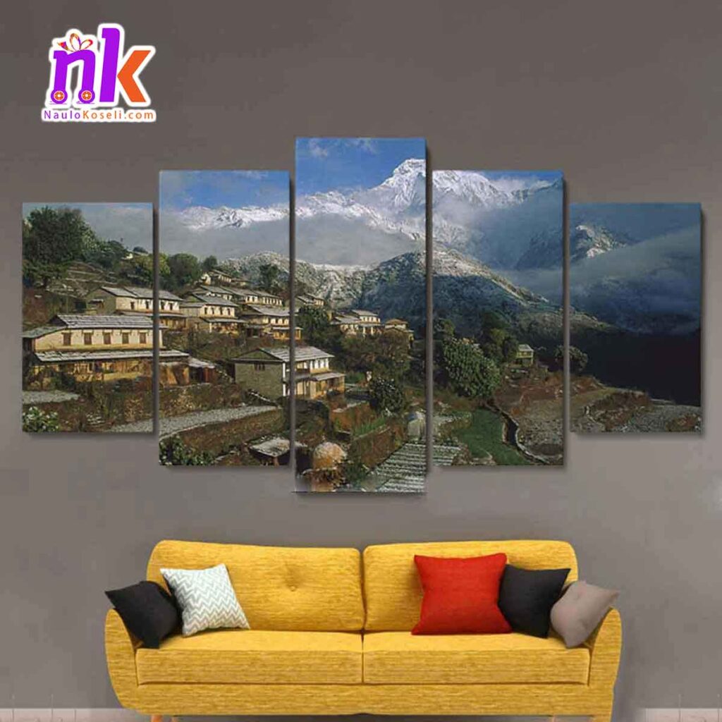 Buy Five Panel Canvas Online in Nepal - NauloKoseli.com