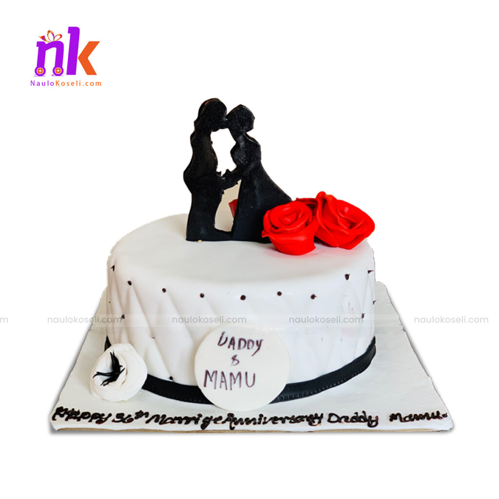 Anniversary Cake in Nepal- 2 Pounds - NauloKoseli.com