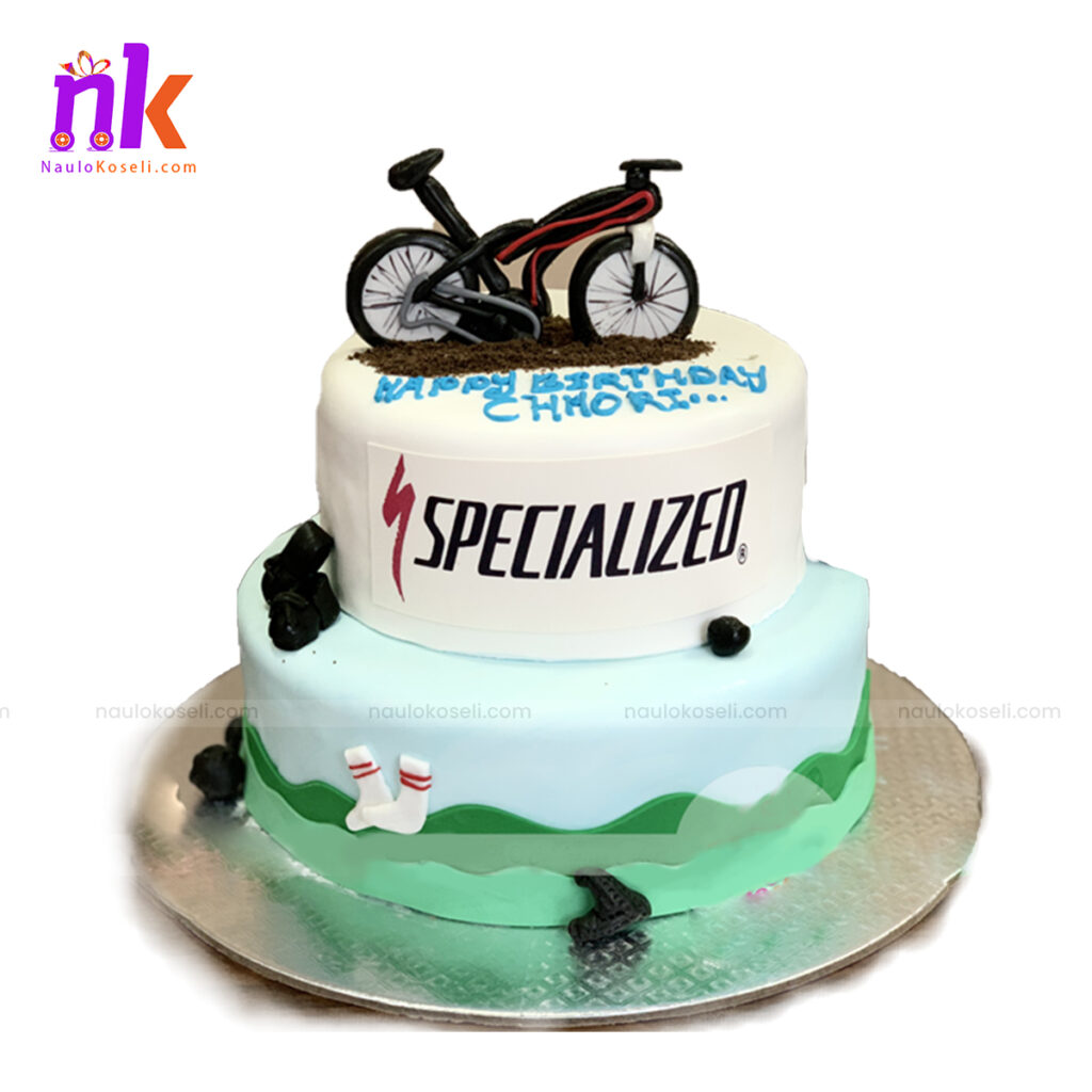 Cycle Themed Cake- 4 Pounds - NauloKoseli.com
