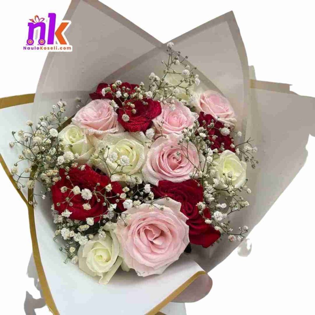 Mixed Rose Bouquet - NauloKoseli.com